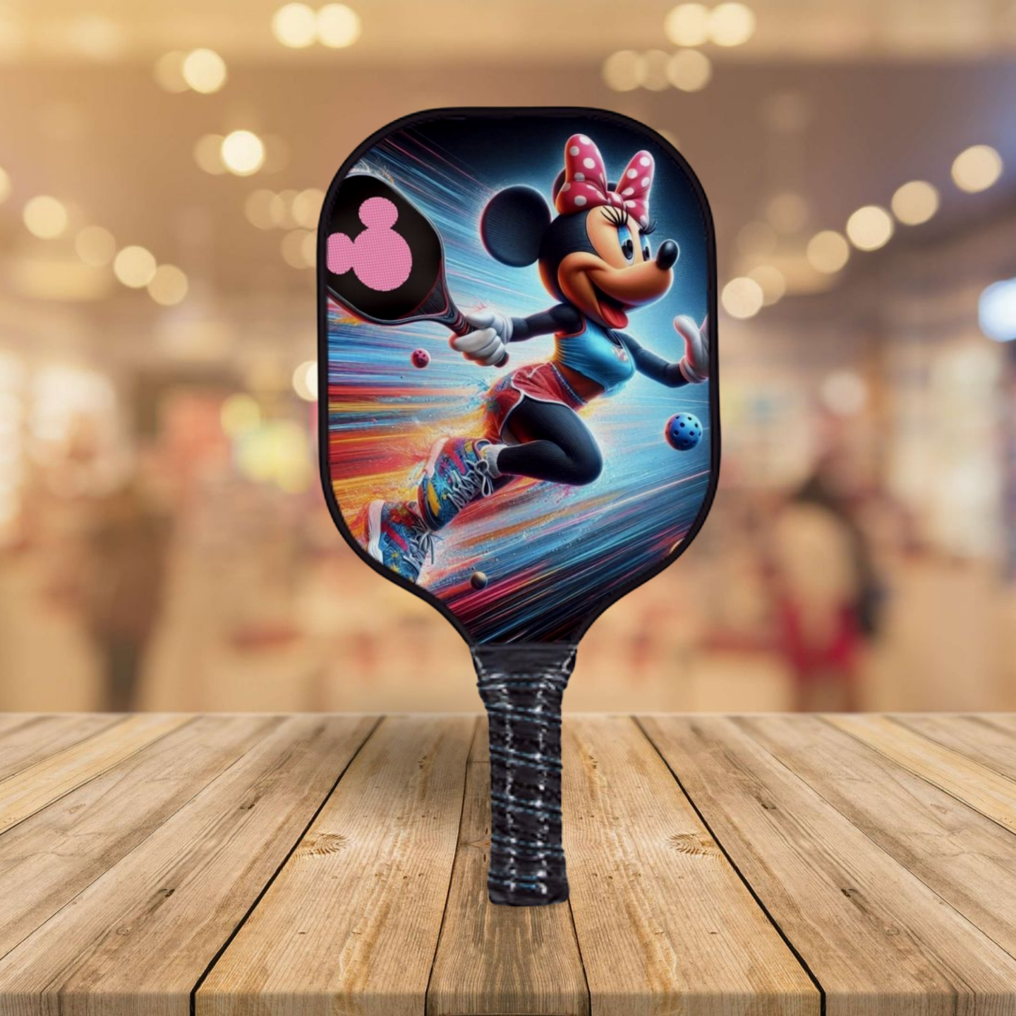 Minnie Mouse - Pickleball Paddle – The Mad Pickler