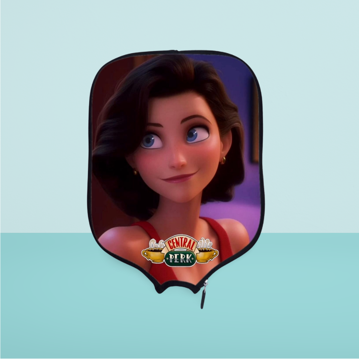 Nice To Play With Friends - Monica Geller - Pickleball Paddle Cover ...
