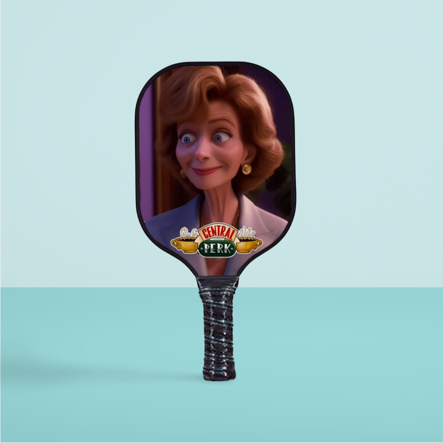 Nice To Play With Friends - Judy Geller - Pickleball Paddle – The Mad ...