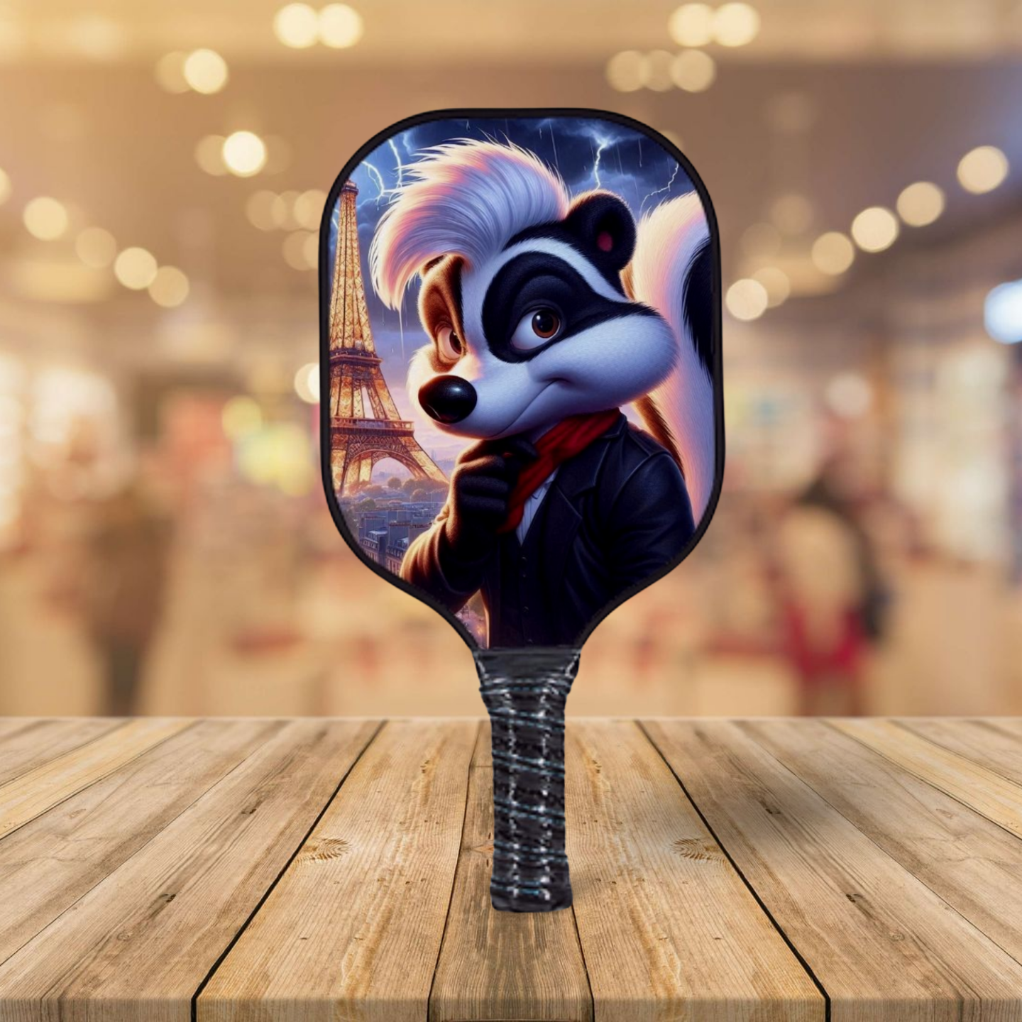 Pepe Le Pew - Pickleball Paddle – The Mad Pickler