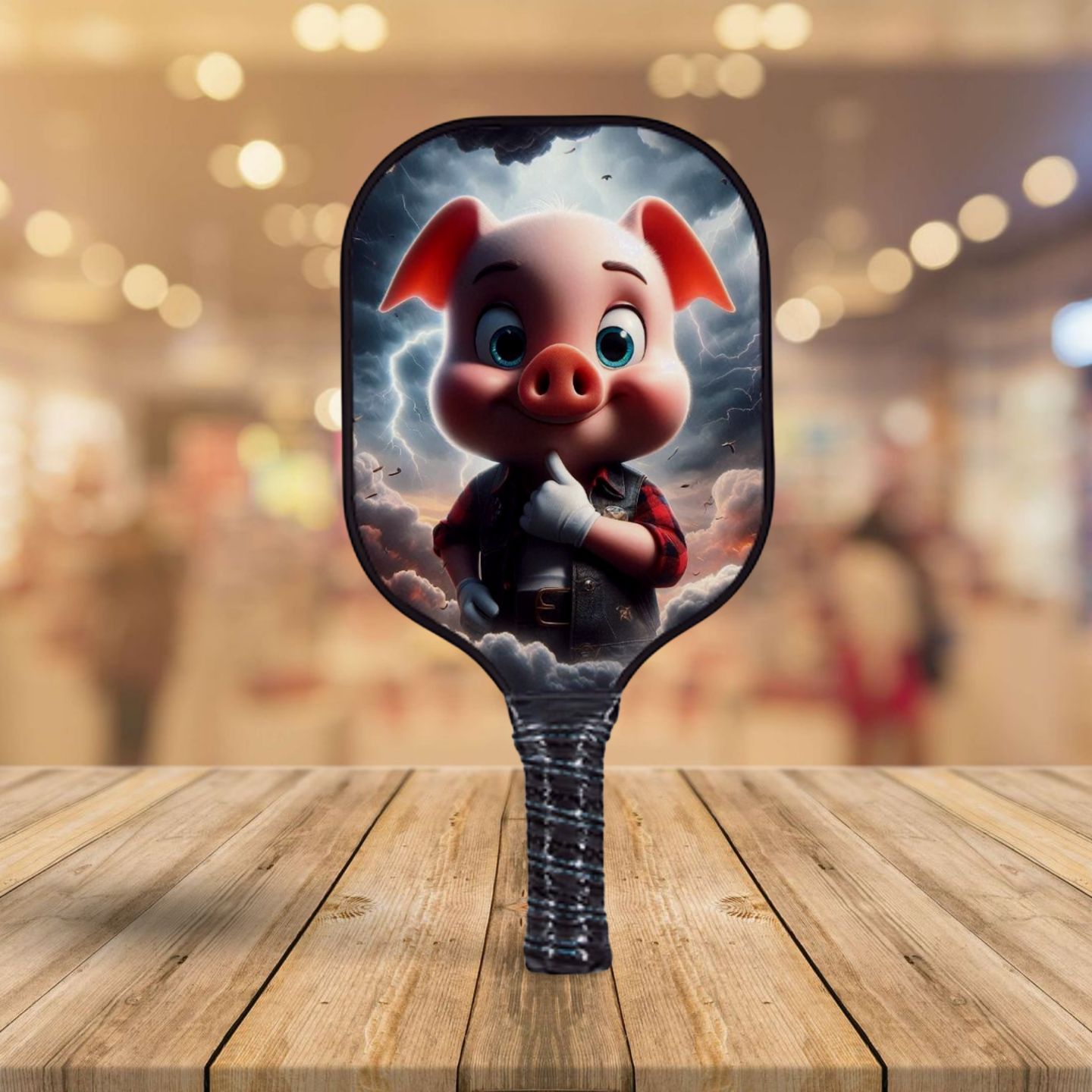 Porky Pig - Pickleball Paddle – The Mad Pickler