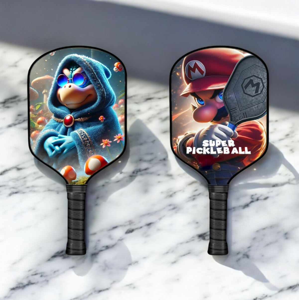 Kamek - Mario Brothers - Pickleball Paddle – The Mad Pickler