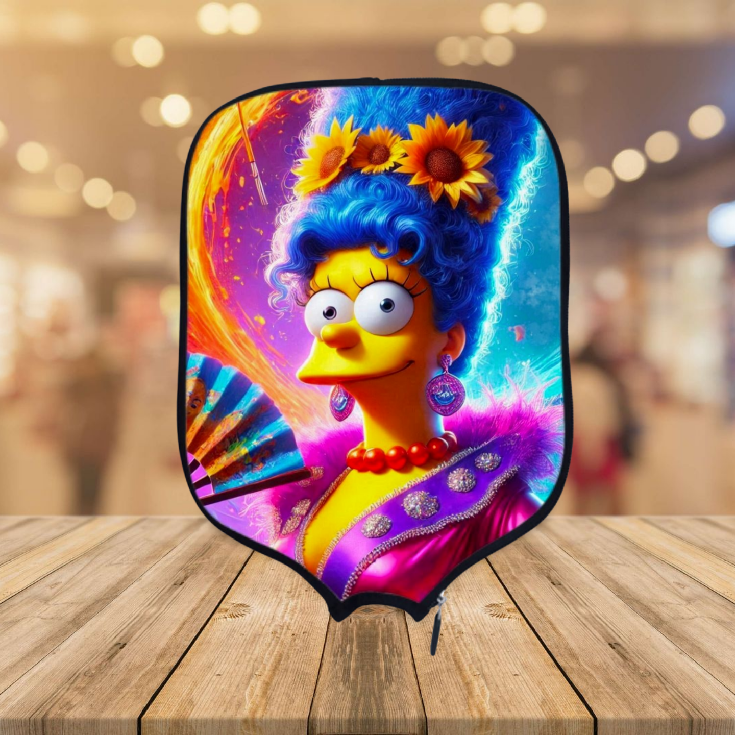 Simpsons - Marge Simpson - Pickleball Paddle Cover – The Mad Pickler