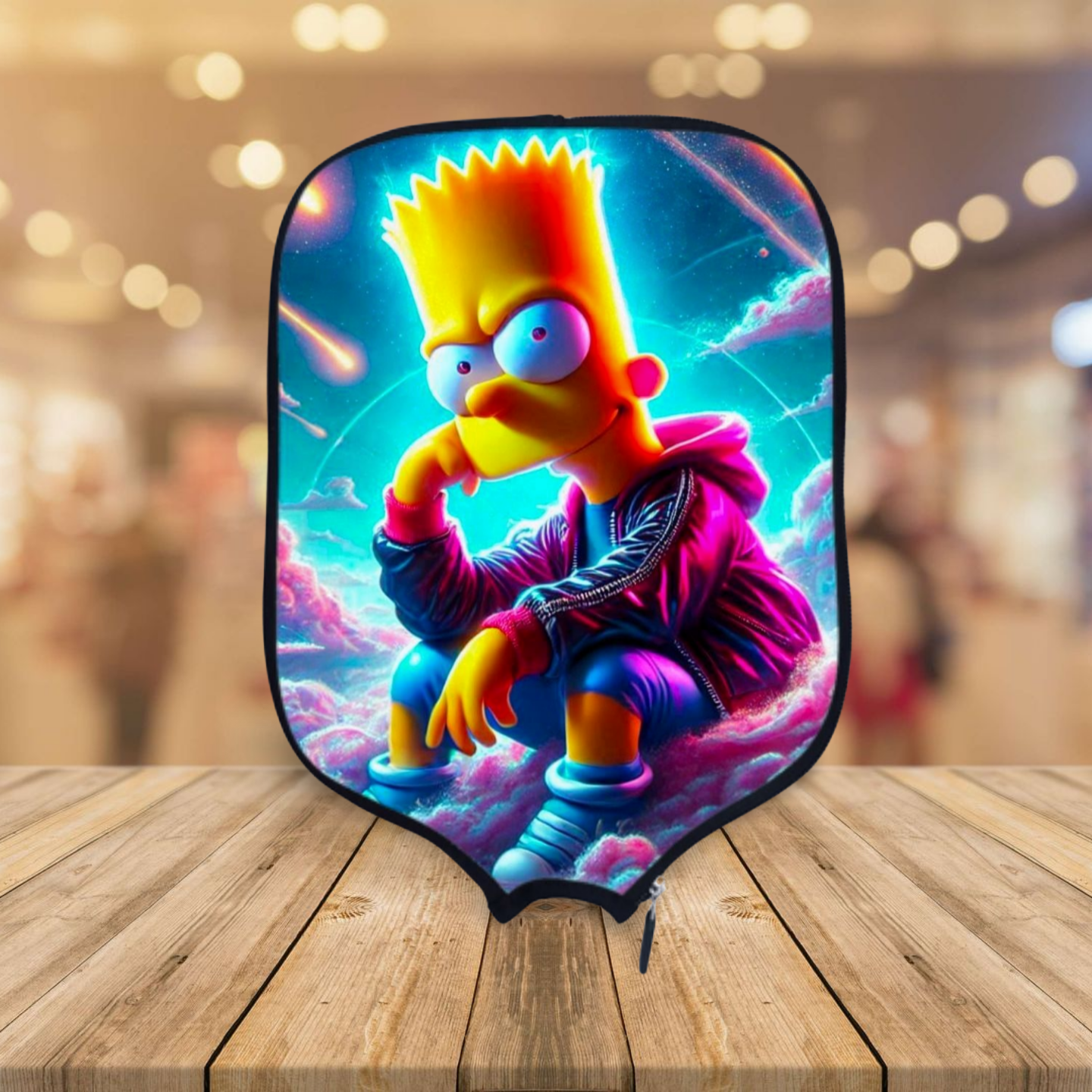 Simpsons - Bart Simpson - Pickleball Paddle Cover – The Mad Pickler
