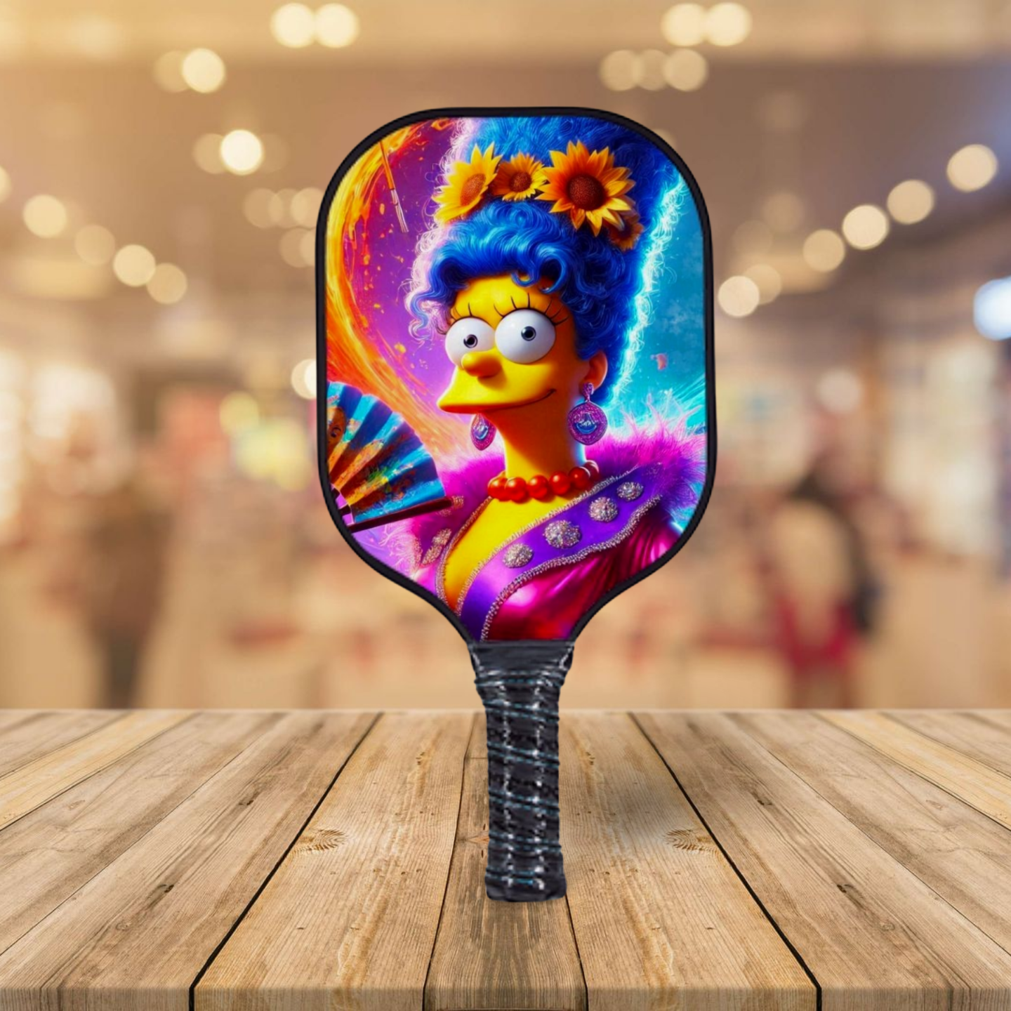 Simpsons - Marge Simpson - Pickleball Paddle – The Mad Pickler