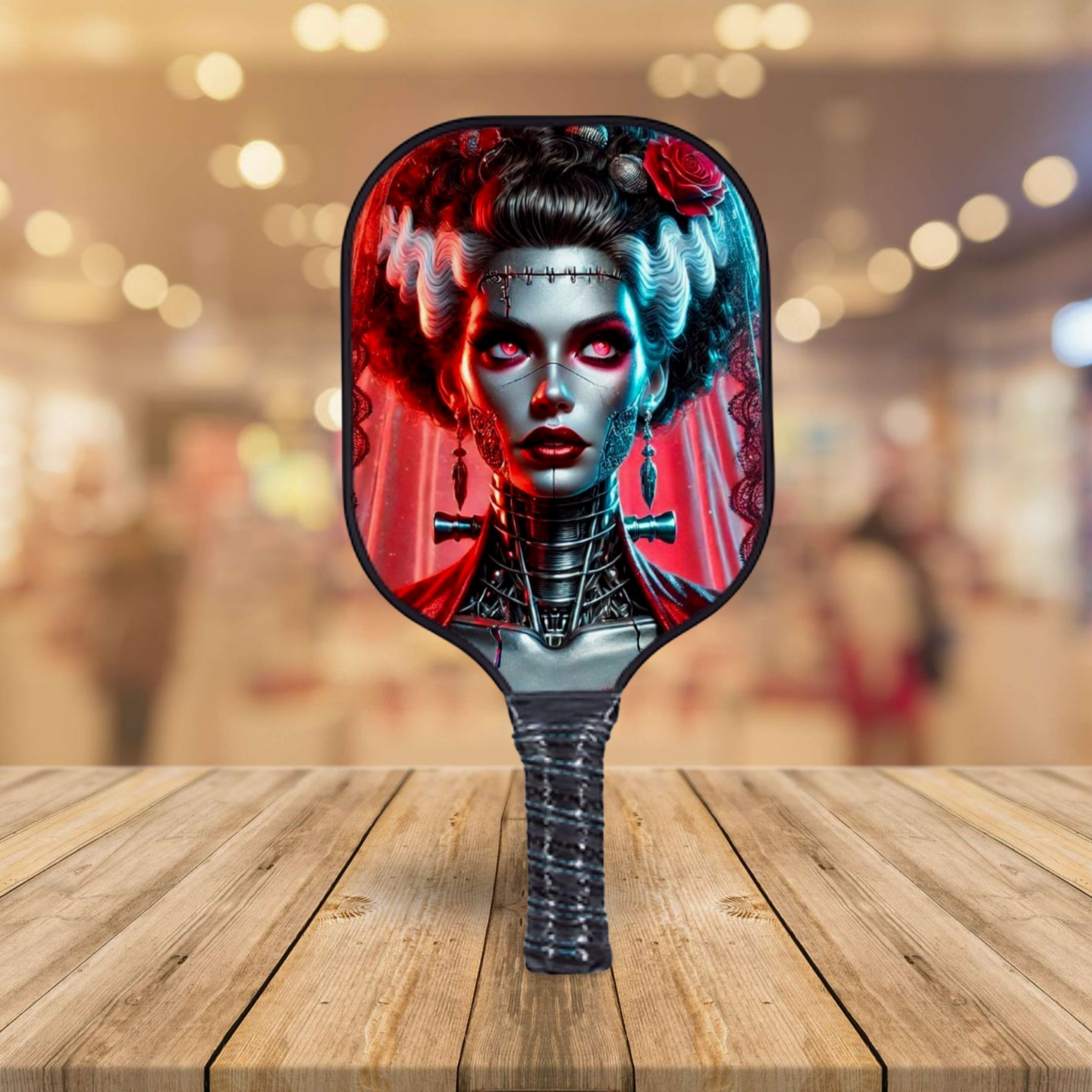Monsters Upgrade - Bride of Frankenstein 2.0 - Pickleball Paddle – The ...