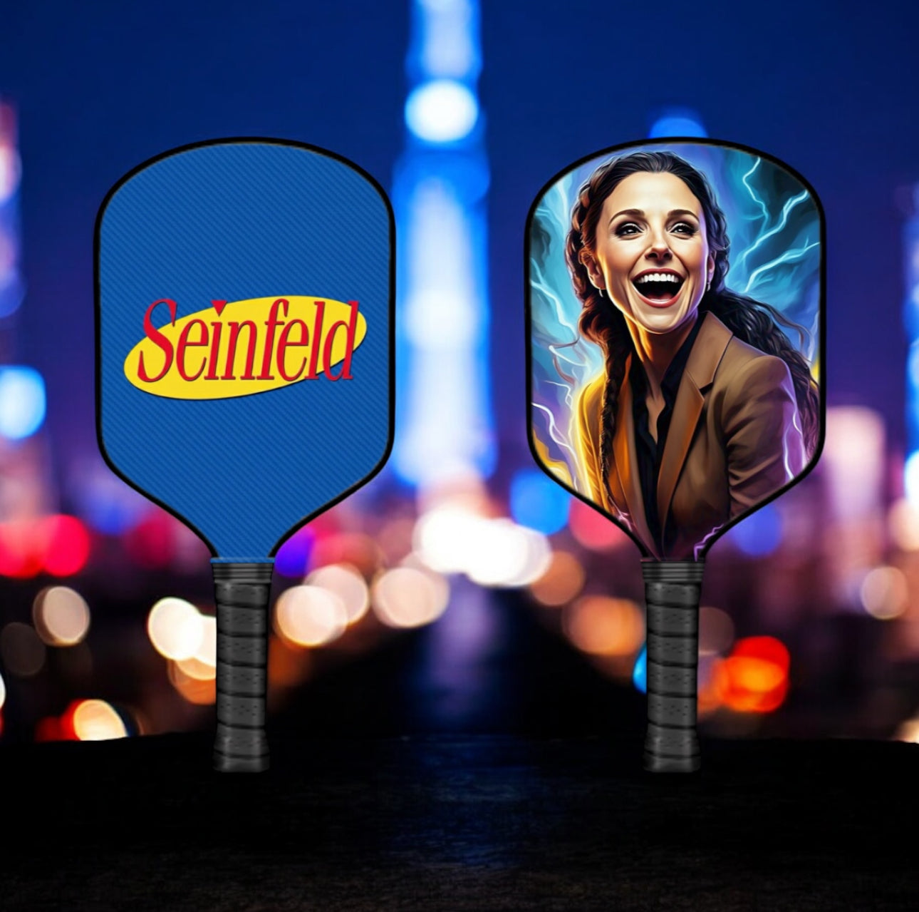 Seinfeld - Elaine Benes - Pickleball Paddle – The Mad Pickler