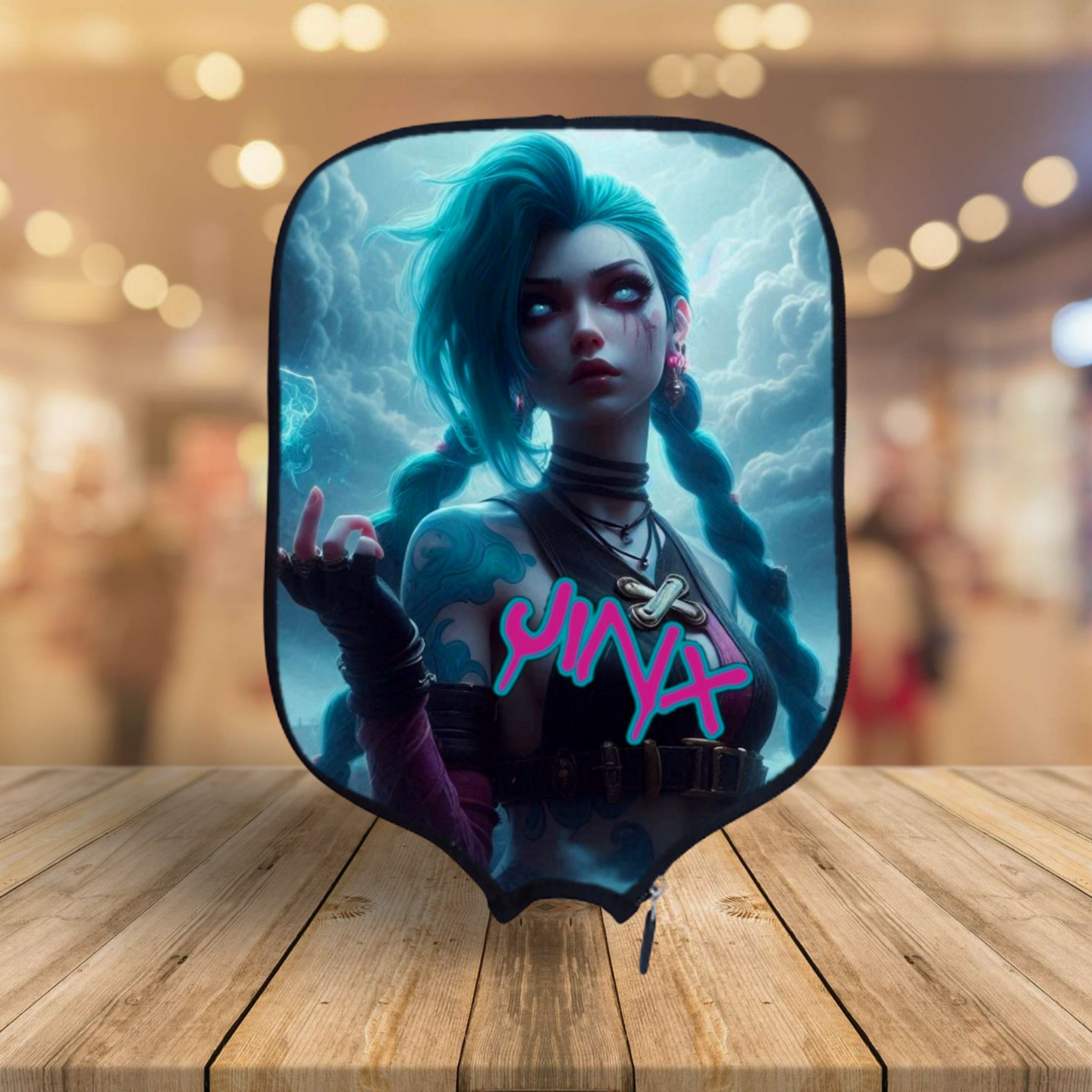 League of Legends Limited Edition - Jinx #2 - Pickleball Paddle Cover ...