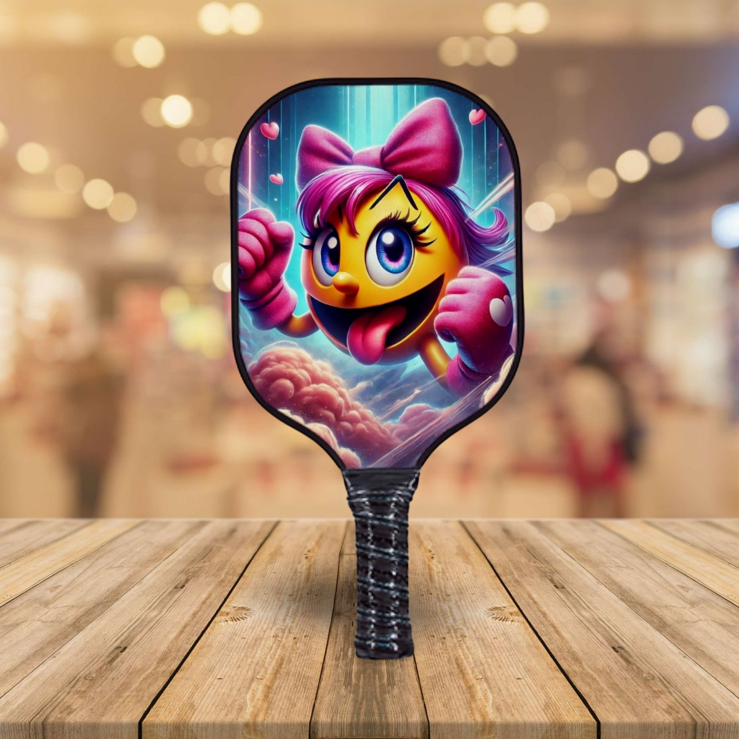 MS. Pacman - Pickleball Paddle – The Mad Pickler