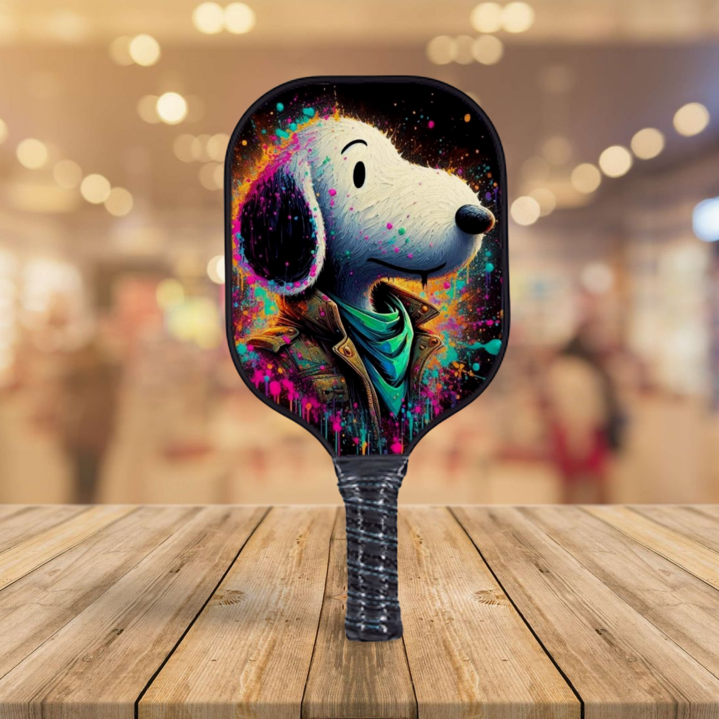Peanuts - Snoopy - Splash Edition - Pickleball Paddle – The Mad Pickler