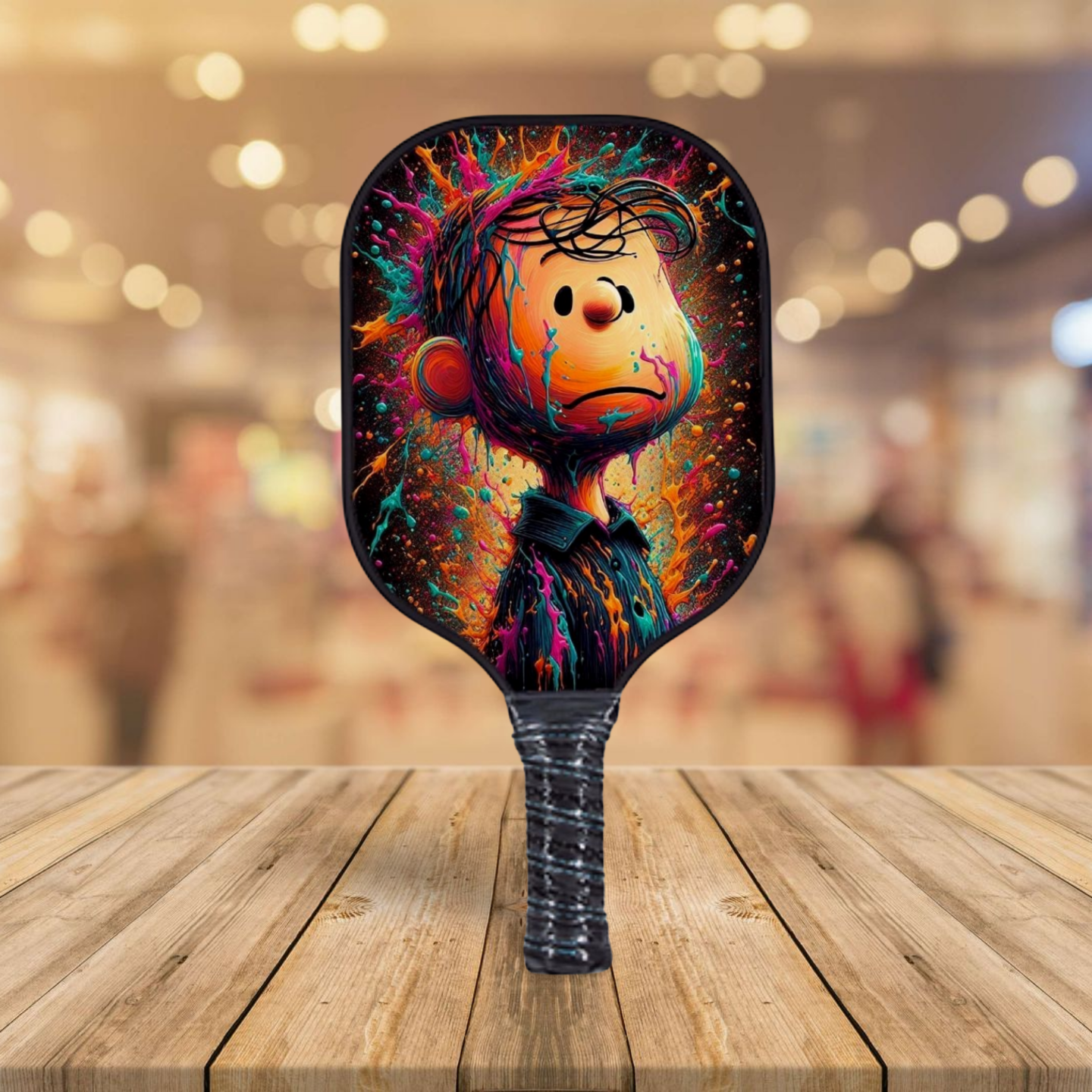 Peanuts - Linus - Splash Edition - Pickleball Paddle – The Mad Pickler