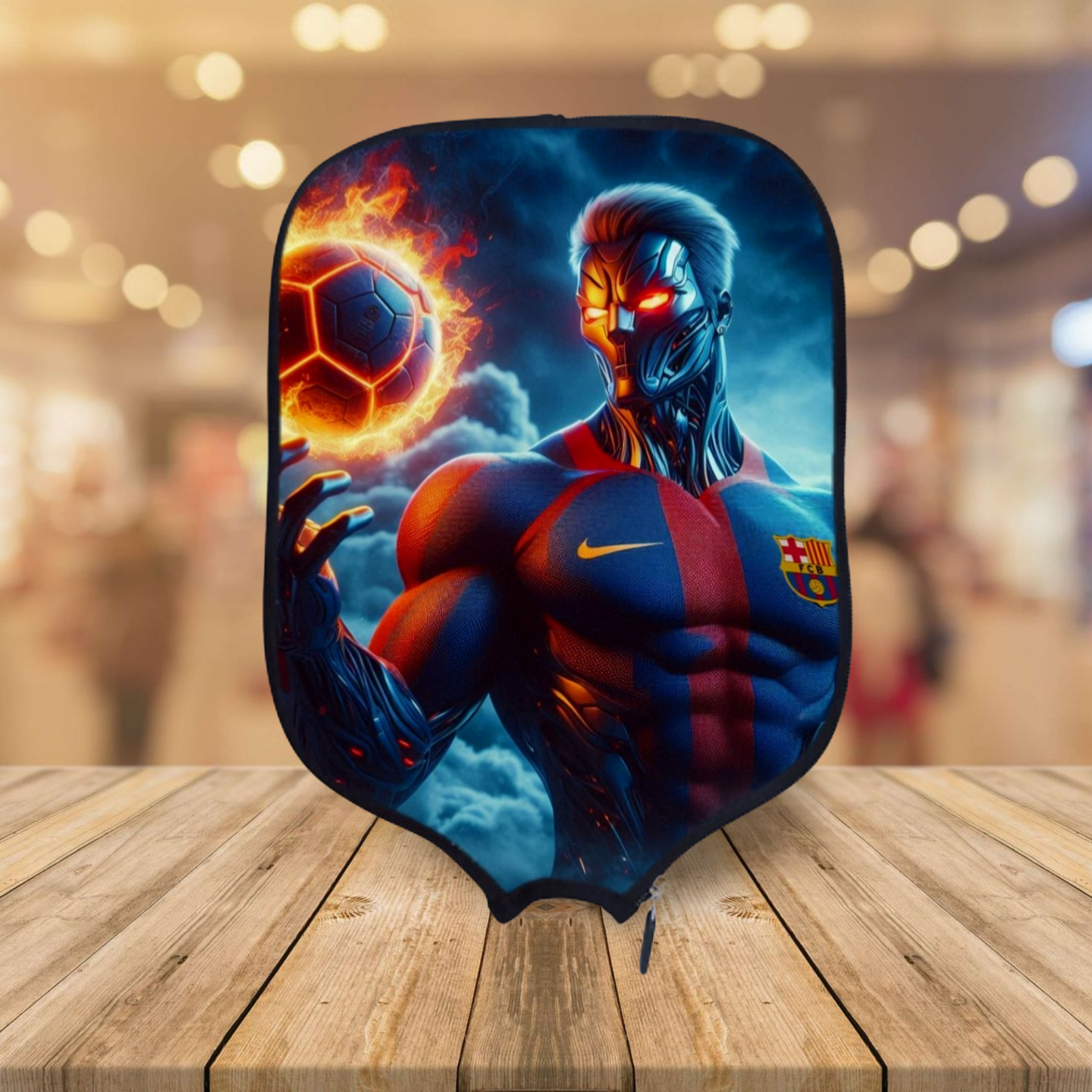 FC Barcelona - Pickleball Paddle Cover – The Mad Pickler
