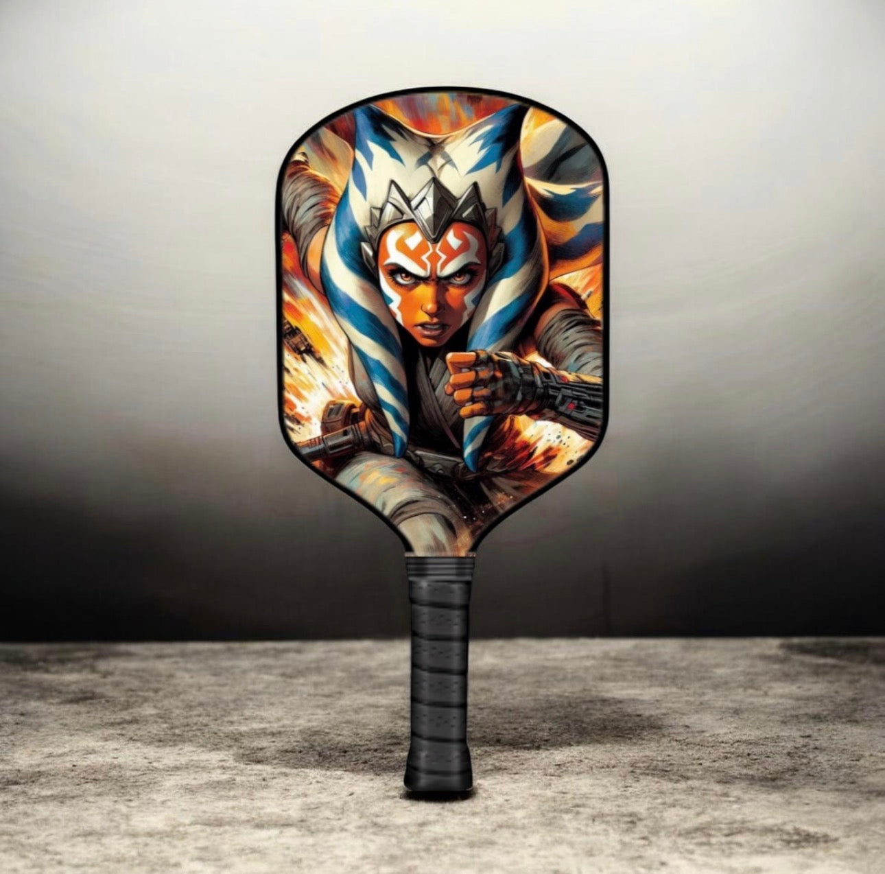 Ahsoka - Star Wars Animated - Pickleball Paddle – The Mad Pickler