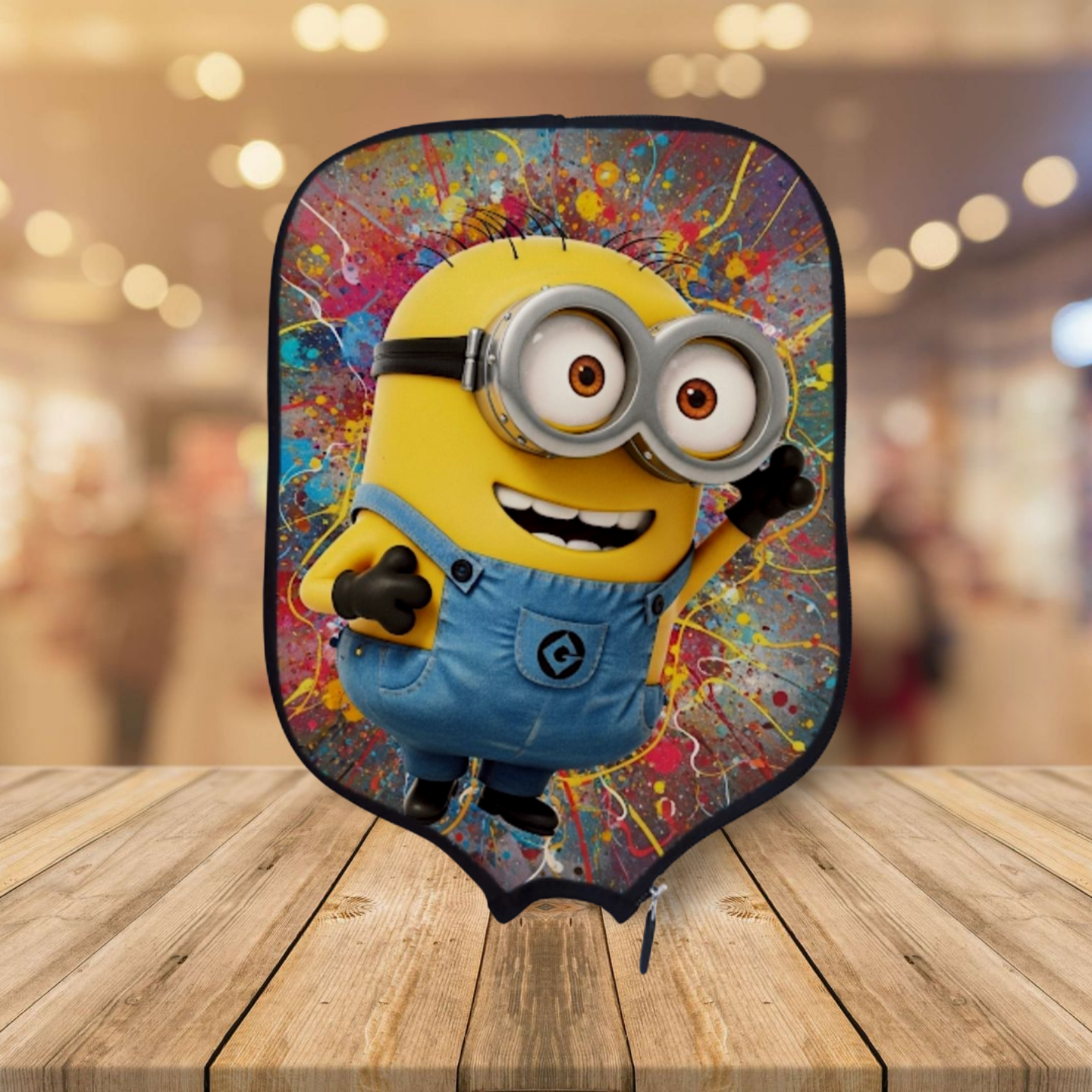 Despicable Me - Minion Kevin - Pickleball Paddle Cover – The Mad Pickler