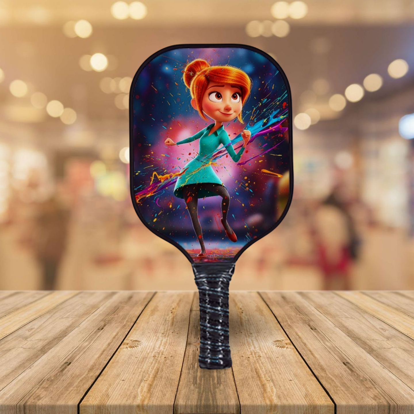 Despicable Me - Lucy - Pickleball Paddle – The Mad Pickler