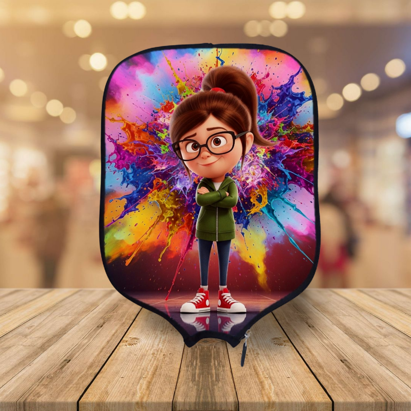 Despicable Me - Margo - Pickleball Paddle Cover – The Mad Pickler