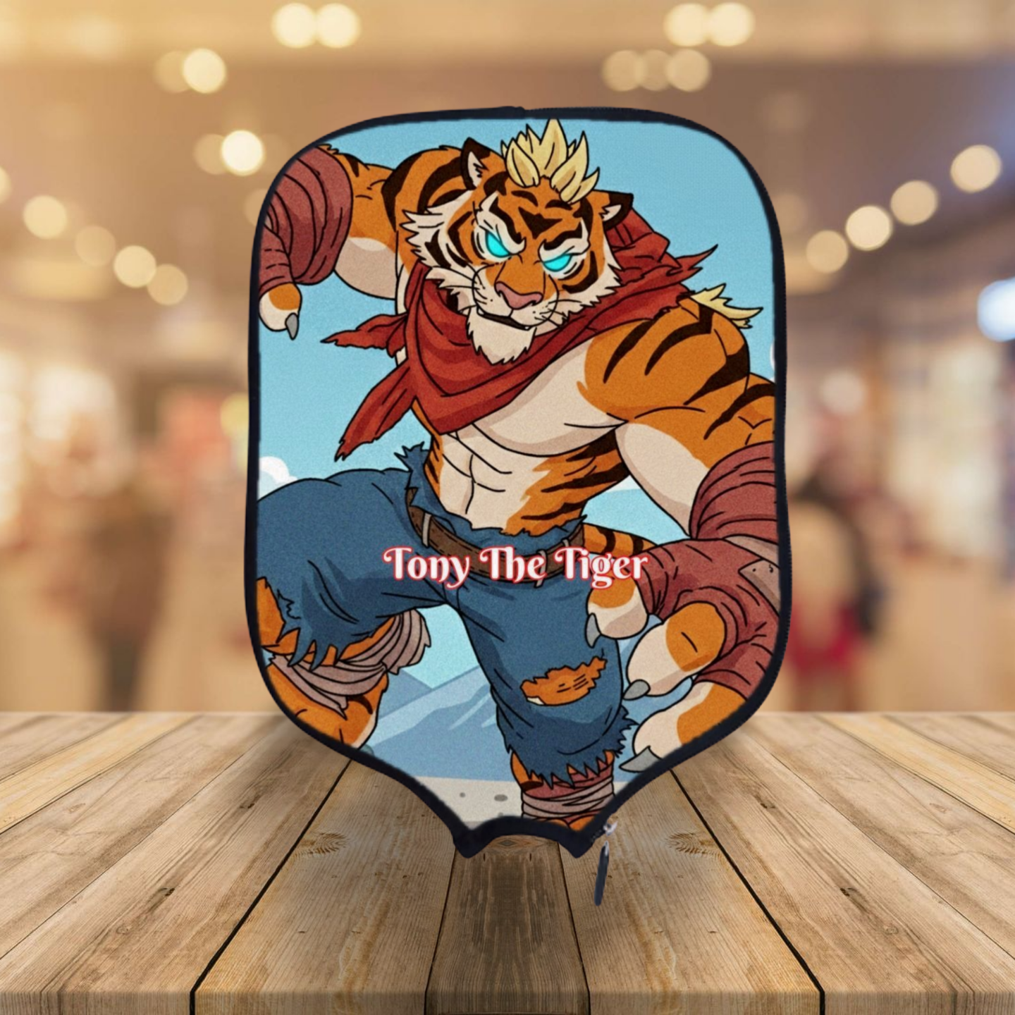 Cereal Series - Tony The Tiger - Pickleball Paddle Cover – The Mad Pickler