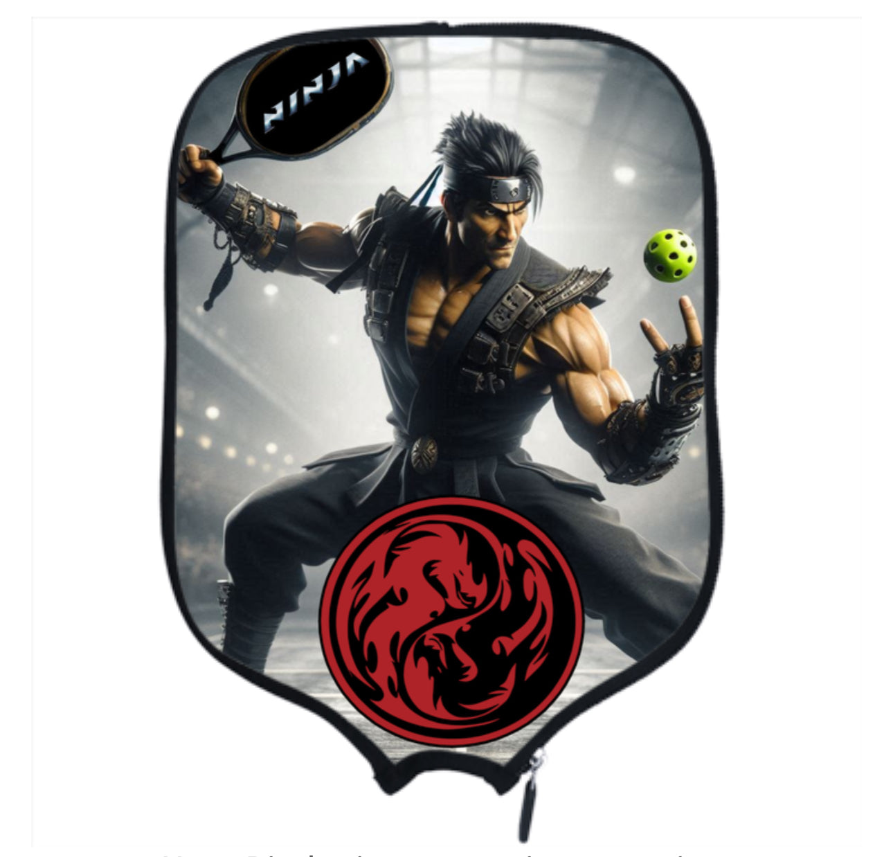 Pickleball Ninja - Pickleball Paddle Cover – The Mad Pickler